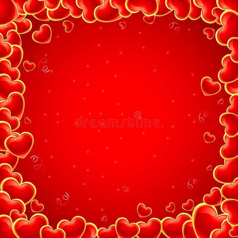 Love Frame stock vector. Illustration of happy, heart - 23136134