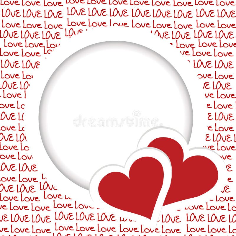 Green Grass Love Heart Frame Isolated Stock Photo - Image of fresh ...