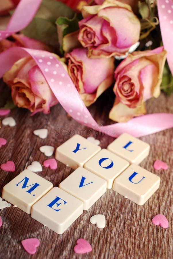 Love game stock image. Image of declaration, love, crossword - 37829475