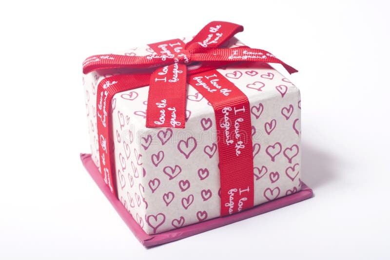 Love Gift box stock image. Image of anniversary, close - 18004229