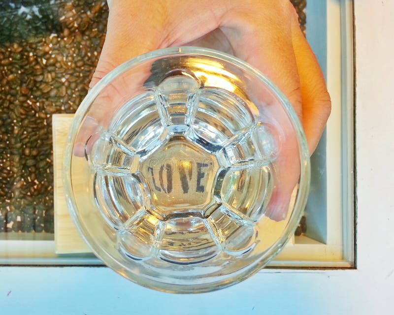 Love in the glass stock photo. Image of valentines, abstract - 50207836