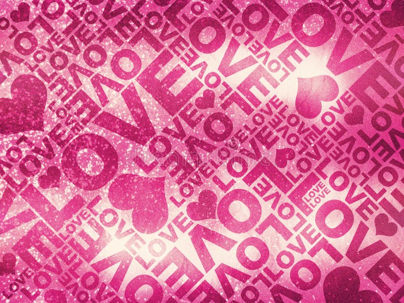 Love Glitter Valentine S Day Texture Stock Illustration - Illustration ...