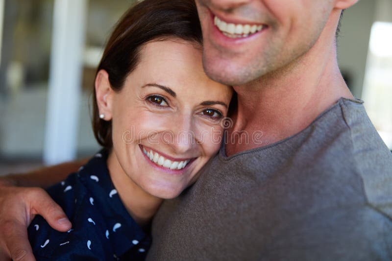 Love is the Greatest Gift when Given. an Affectionate Couple Standing ...