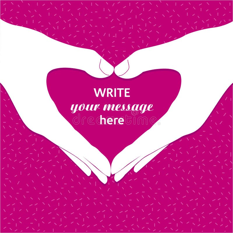 Love Hand stock vector. Illustration of love, symbol - 29047443