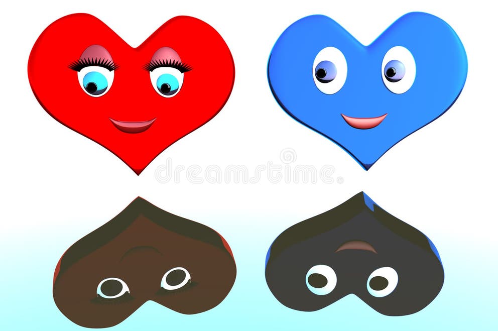 Love heart stock illustration. Illustration of isolated - 23258357