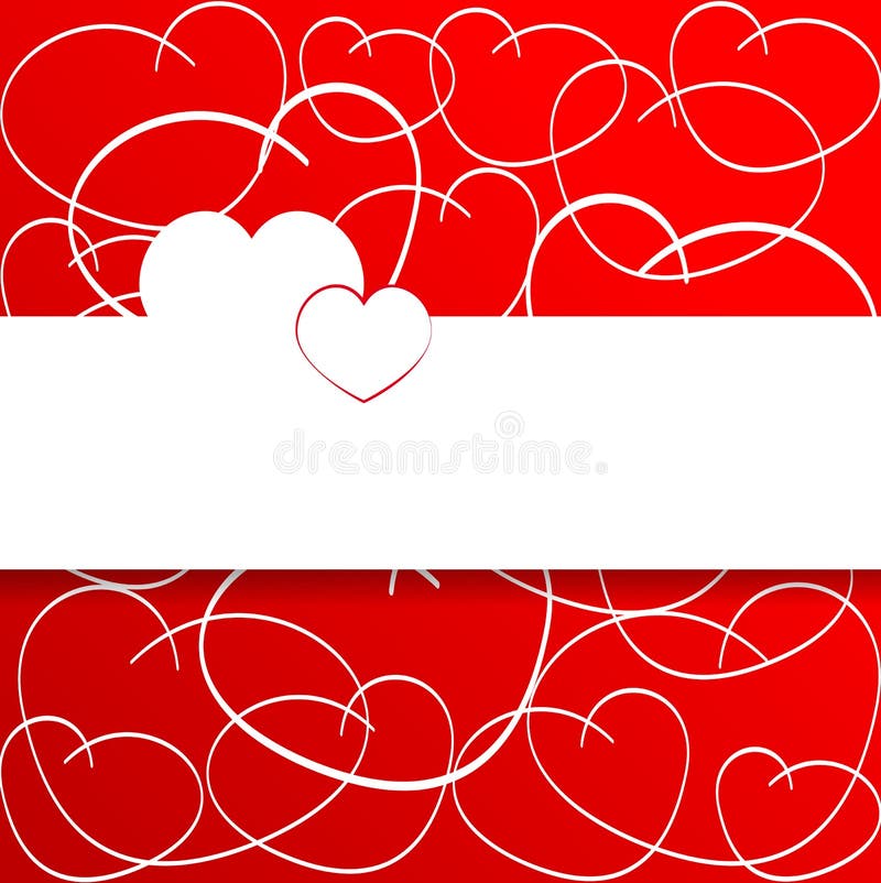 Love Heart background . stock illustration. Illustration of feeling ...