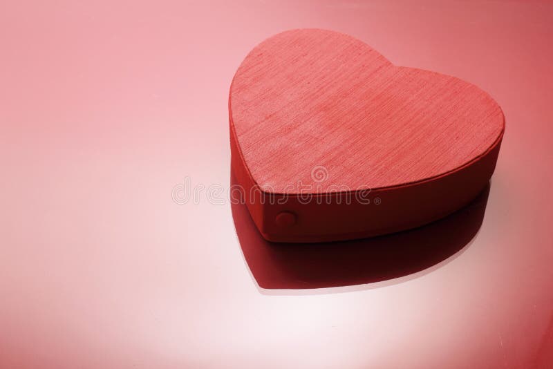 Love Heart Box stock photo. Image of affection, still - 155347356