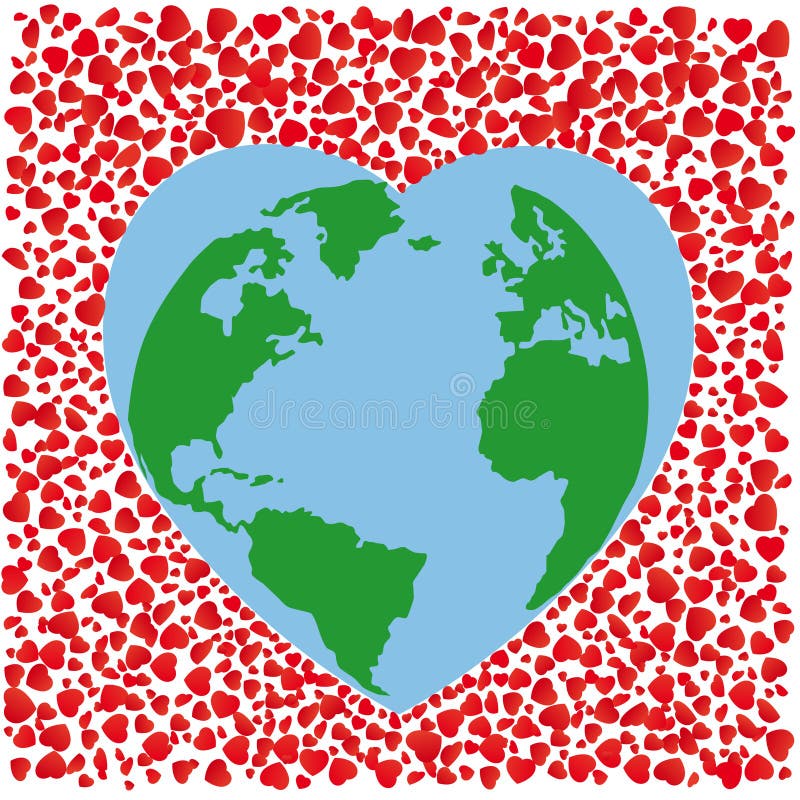 Vector Love World Map Mosaic Stock Illustrations – 1,081 Vector Love ...