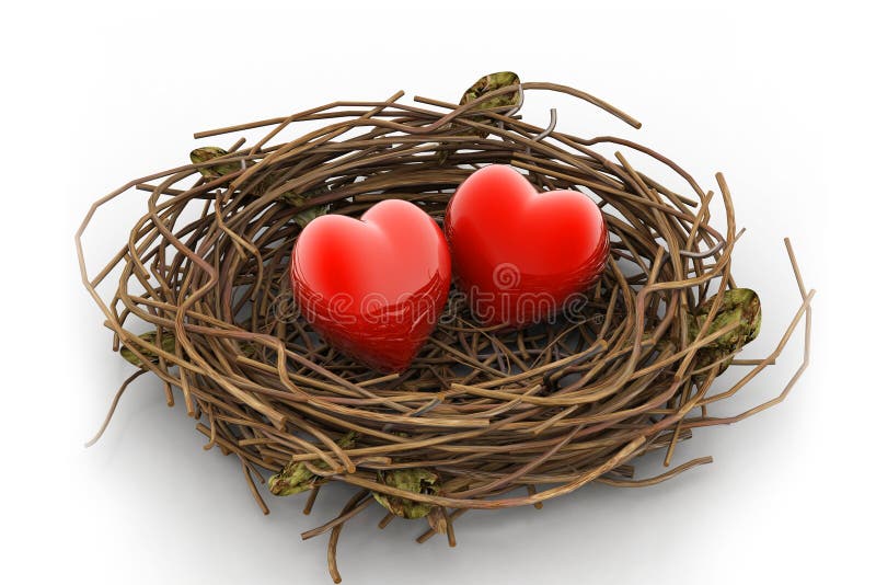 Empty Nest stock illustration. Illustration of parenting - 23141331