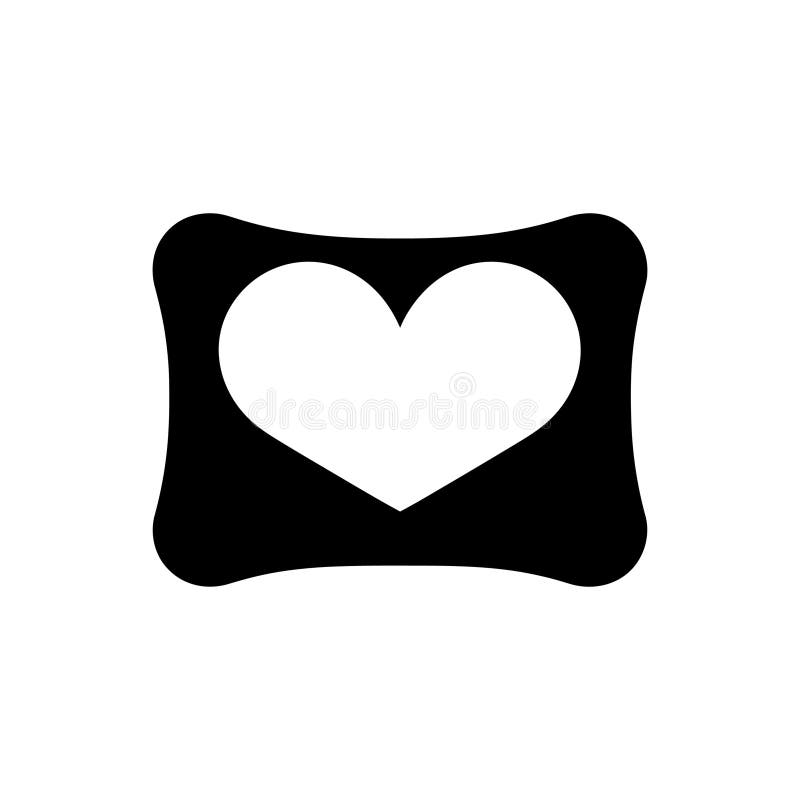 Pillow Icon or Logo in Modern Line Style. Stock Vector - Illustration ...