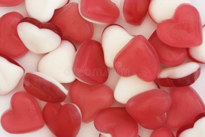 Love heart sweets stock image. Image of jelly, candy - 13904375