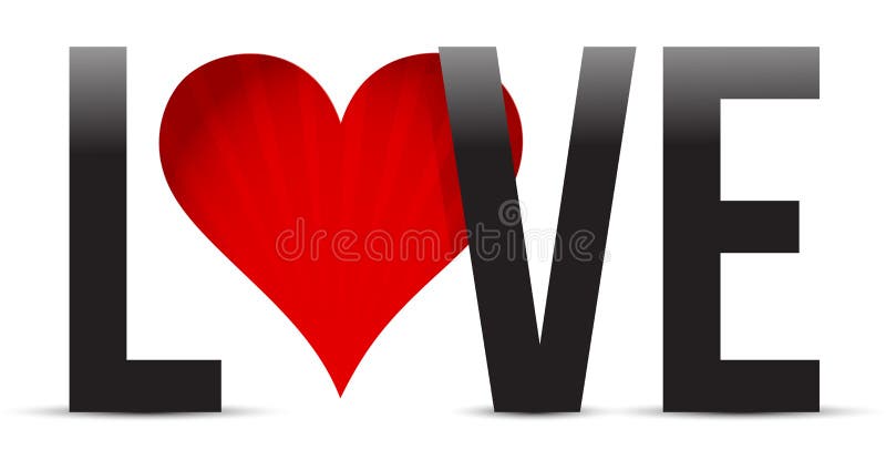 Love Text Heart Background Stock Illustrations – 181,985 Love Text ...