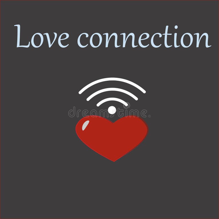 Love Connection Wifi Stock Illustrations – 1,014 Love Connection Wifi ...