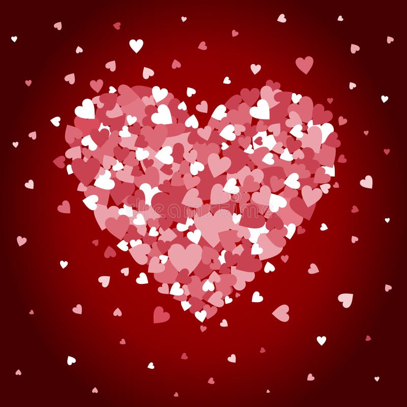 Love heart4 stock vector. Illustration of pendant, nature - 28062038