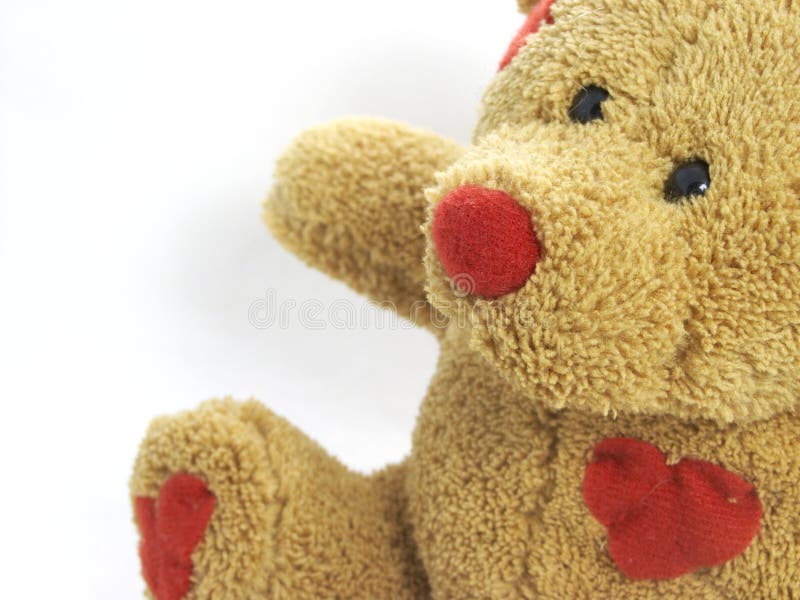 Love heat teddy bear stock image. Image of teddy, love - 424669