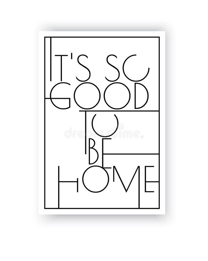 Good To Be Home Stock Illustrations – 315 Good To Be Home Stock ...
