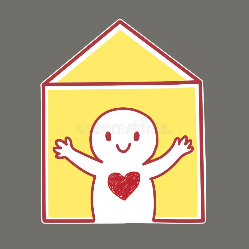 House of love stock vector. Illustration of vector, estate - 50689409