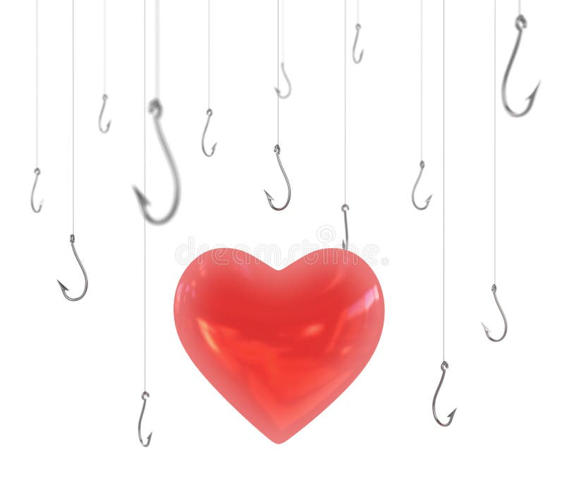 Love Hunt stock vector. Illustration of concept, heart - 49868063