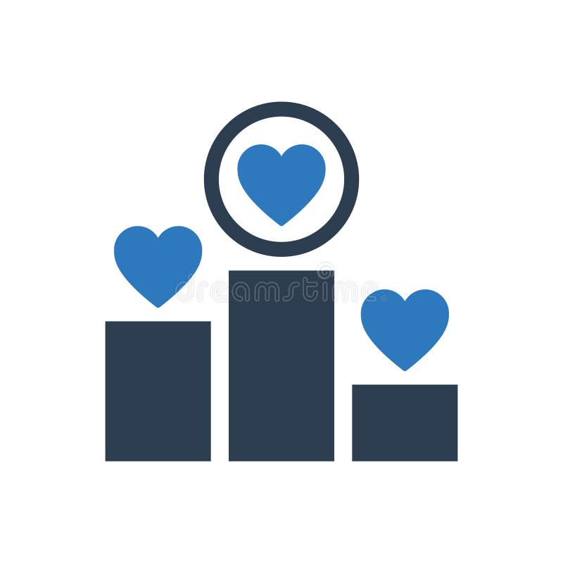 Love Icon stock illustration. Illustration of vector - 376687590