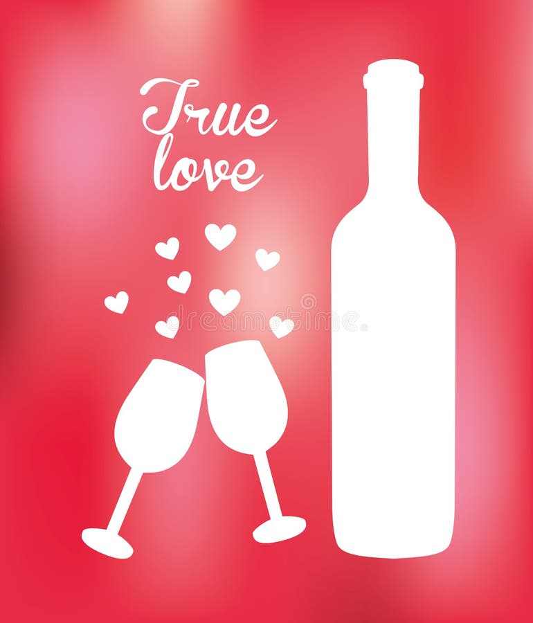 True love stock vector. Illustration of draw, black, blank - 22966553