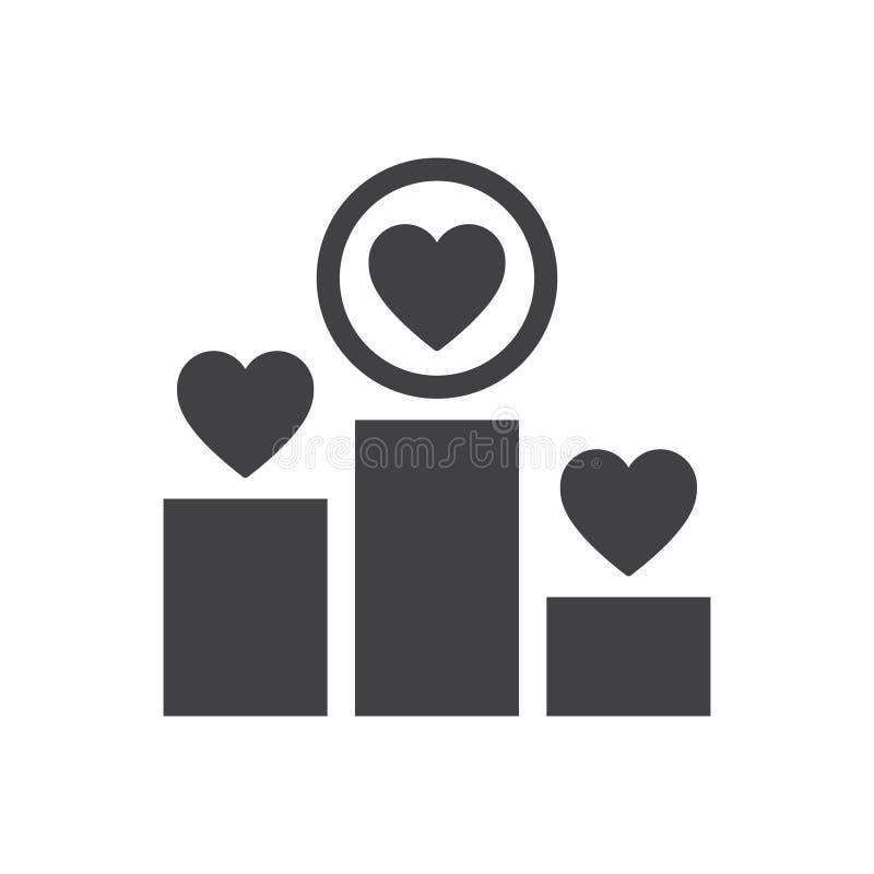 Love Icon stock illustration. Illustration of vector - 376687195