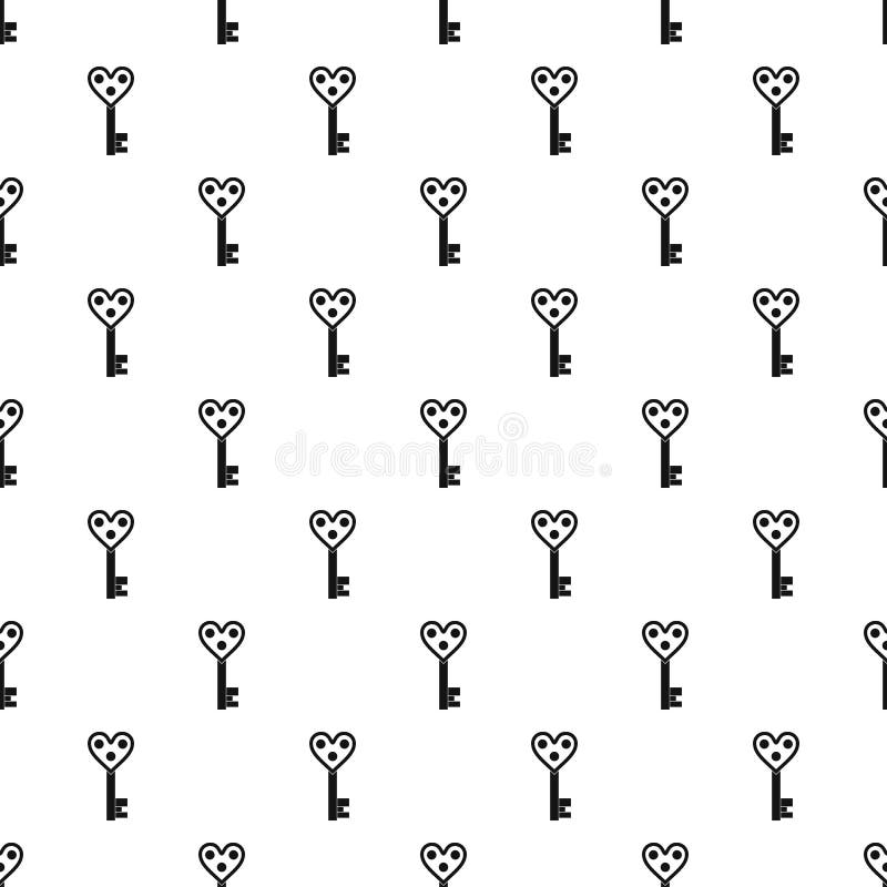 Love key pattern vector stock vector. Illustration of couple - 90946014