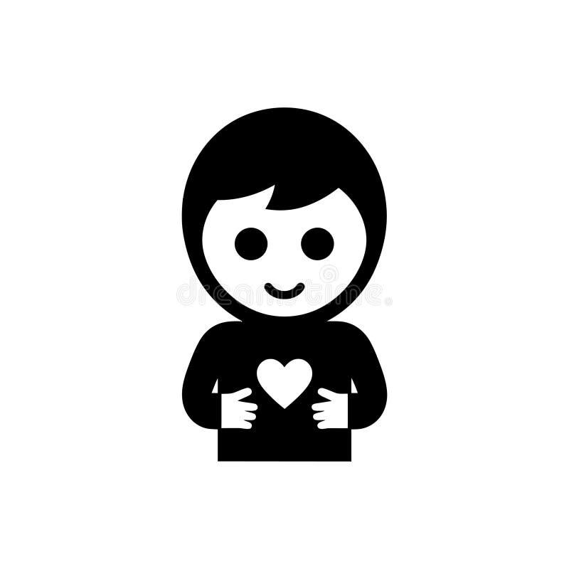 Love is kind icon stock vector. Illustration of vector - 298399098