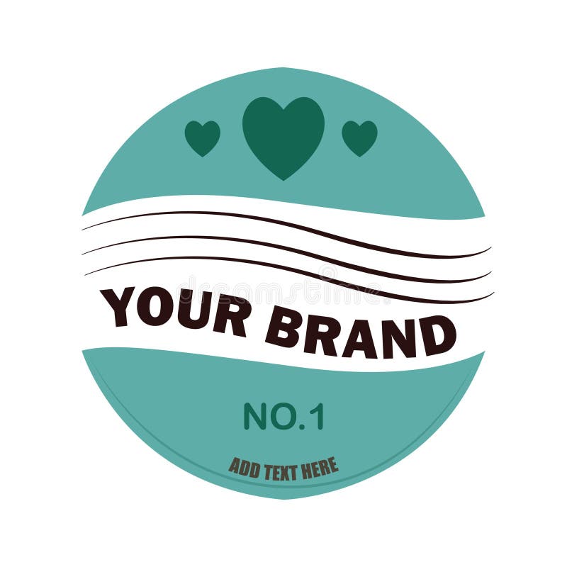 Love Label. Vector Illustration Decorative Design Stock Vector ...