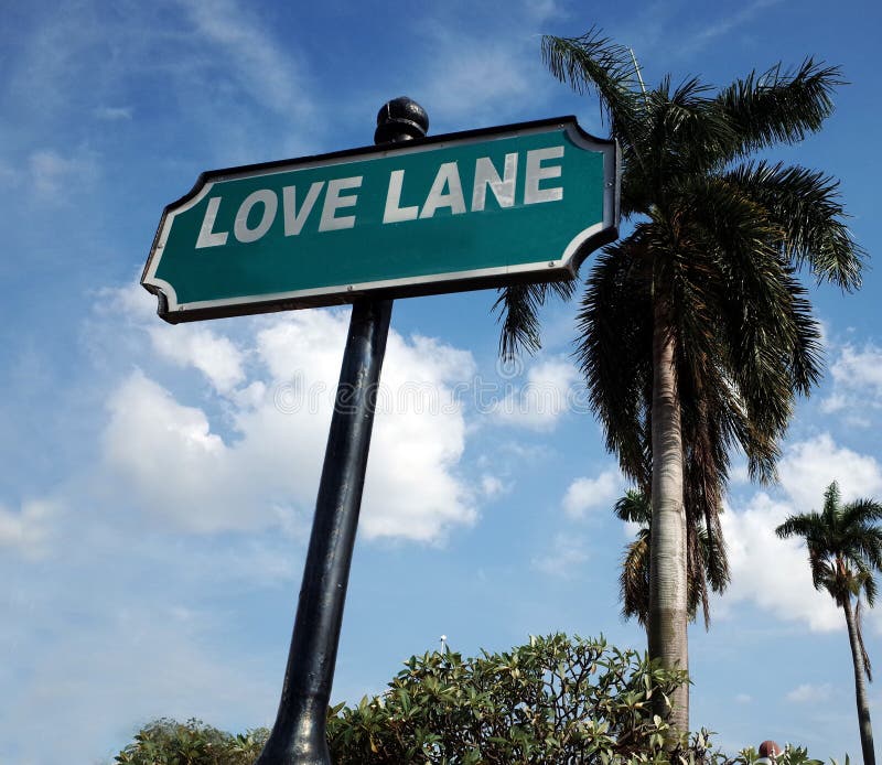 Love Lane Street Sign stock photo. Image of sign, background - 5954670