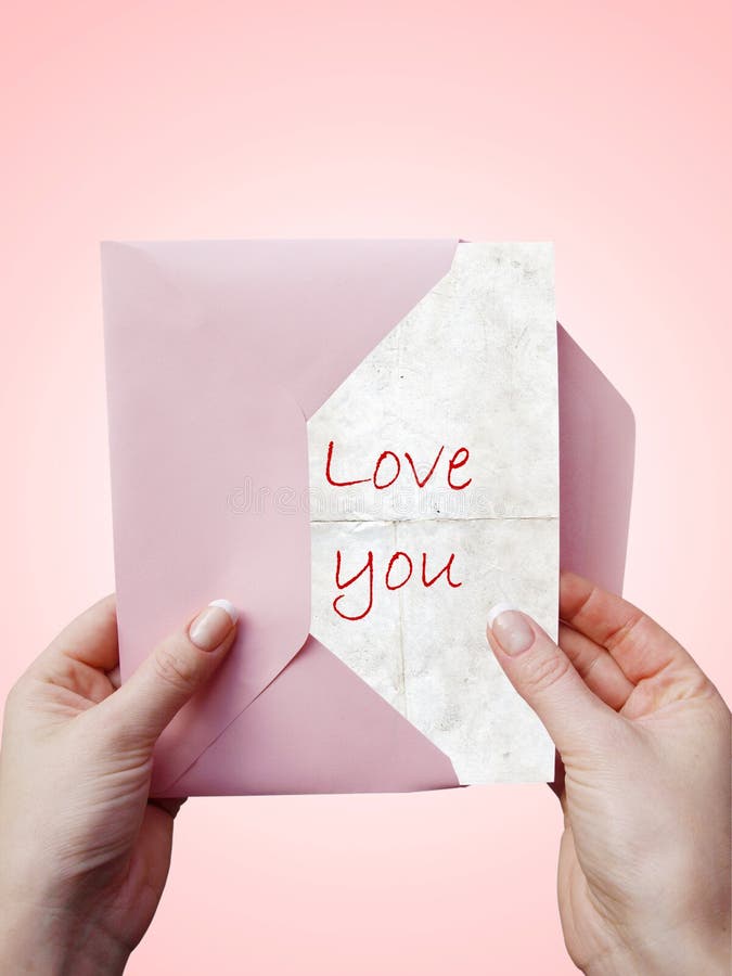 Love-letter stock photo. Image of fingers, female, love - 10133292