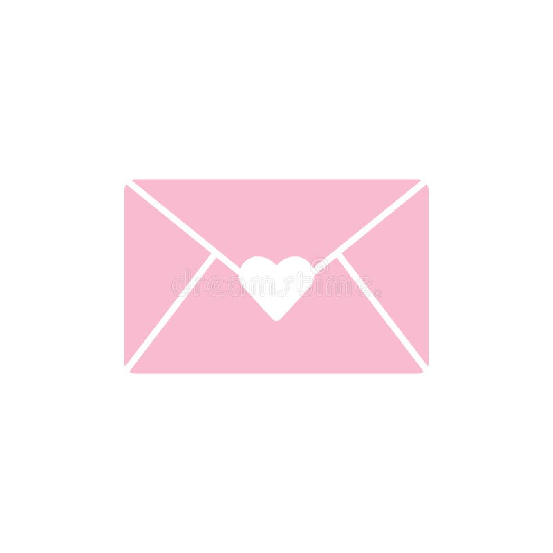 Love Letter Graphic Design Template Vector Isolated Stock Vector ...