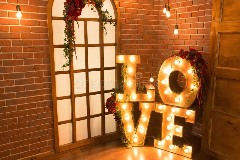 Love Light Sign Love stock photo. Image of glow, gamble - 83559550