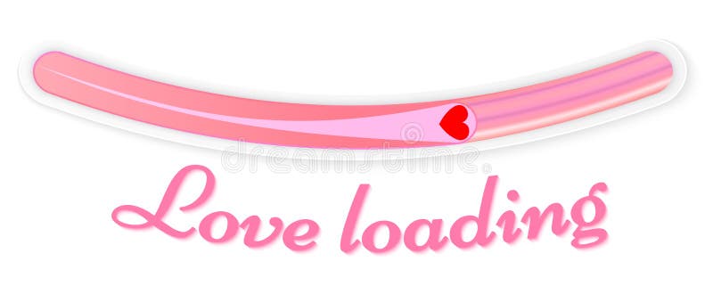 Love Loading Bar Design Stock Illustrations – 206 Love Loading Bar ...