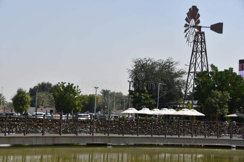 Love Lock Bridge - Promise Bridge at Last Exit Al Khawaneej in Dubai ...