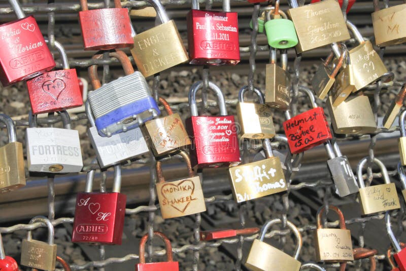 Love Locker editorial stock image. Image of german, couple - 31920629