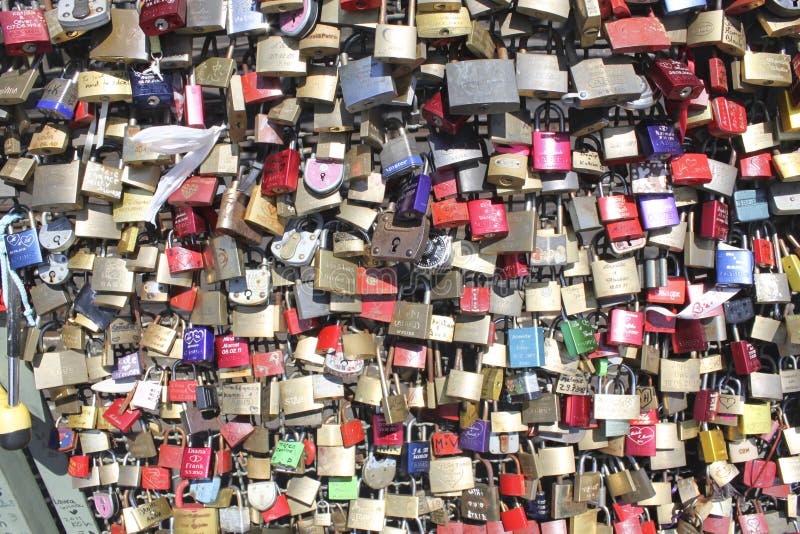 Love Locker editorial stock image. Image of german, couple - 31920629