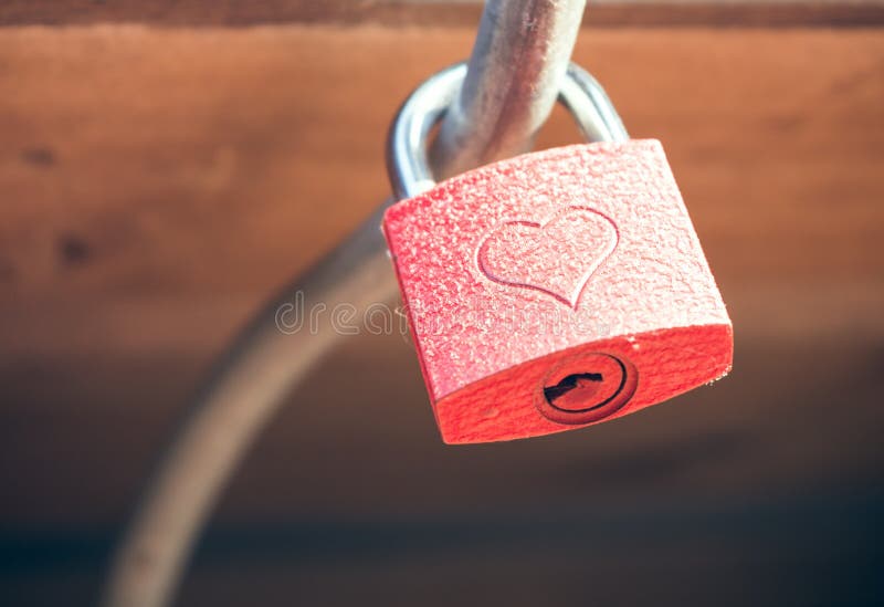 Love lock stock image. Image of closed, valentine, protection - 53118157