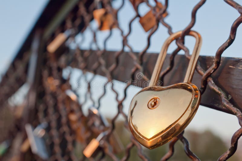 Love Locks Located Up in a Tall Skyscraper Called Umeda Sky Building in ...