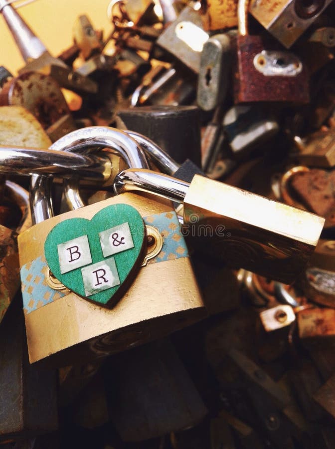 Love locks stock image. Image of traditional, couple - 45310391