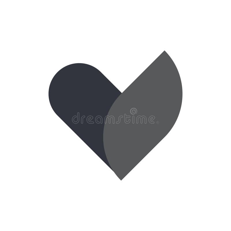 Love Logo Template Icon stock vector. Illustration of logo - 346422884