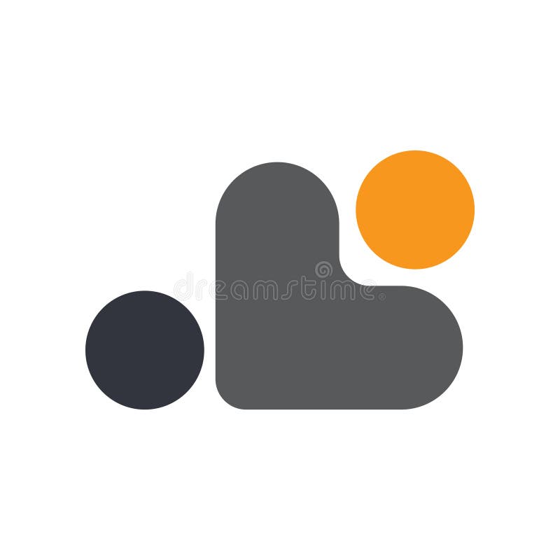 Love Logo Template Icon stock vector. Illustration of love - 346422886