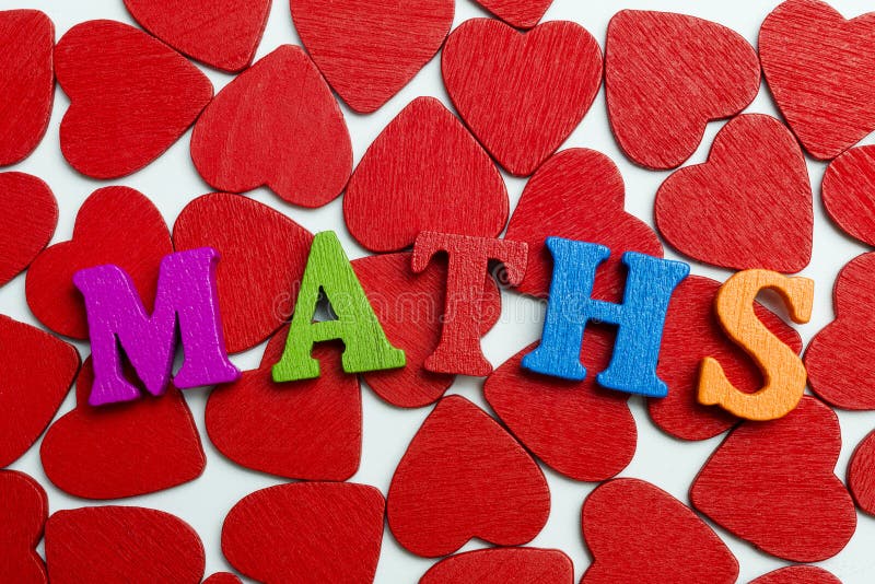 Math, Hearts, Formula Of Love Stock Image - Image of background ...