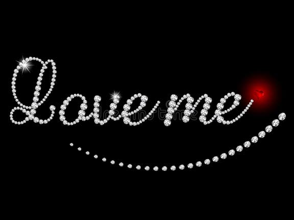 Love me stock vector. Illustration of concept, symbol - 26773226