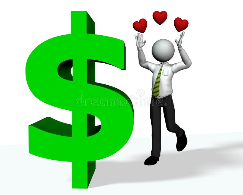 Love is Money on Scales Icon. Money and Love Balance on Scale Stock ...