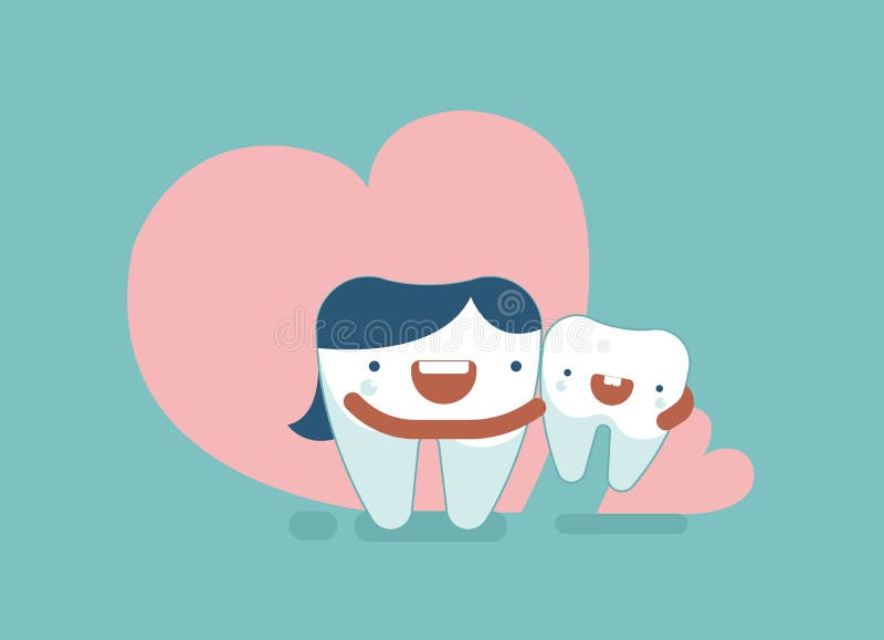 In love teeth stock vector. Illustration of happy, health - 38546338