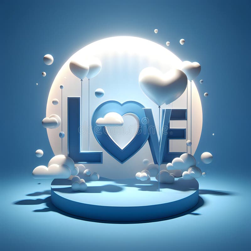 Love name logo stock illustration. Illustration of cloud - 303551969