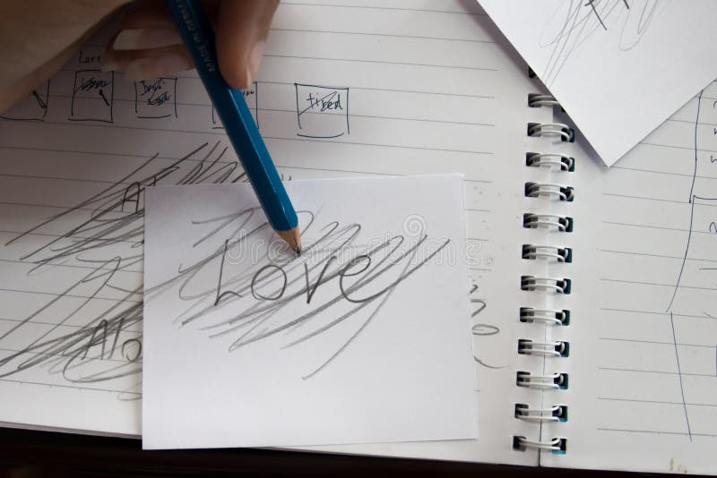 Love is not true stock image. Image of handwritten, alone - 62477317