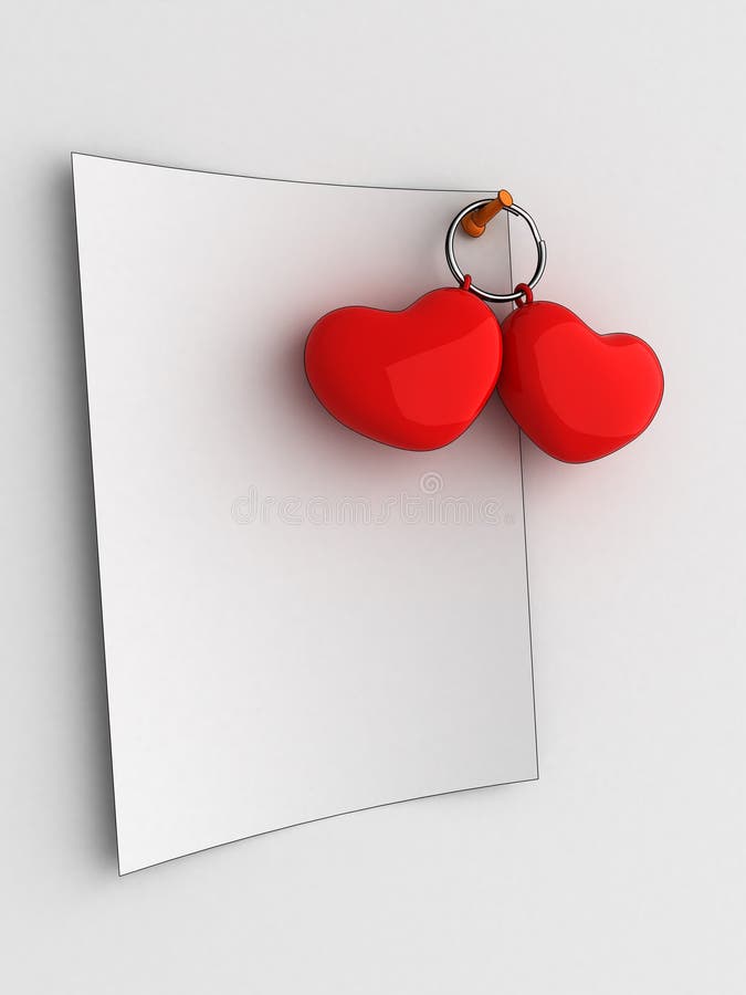 Love note stock illustration. Illustration of dating, heart - 4144855