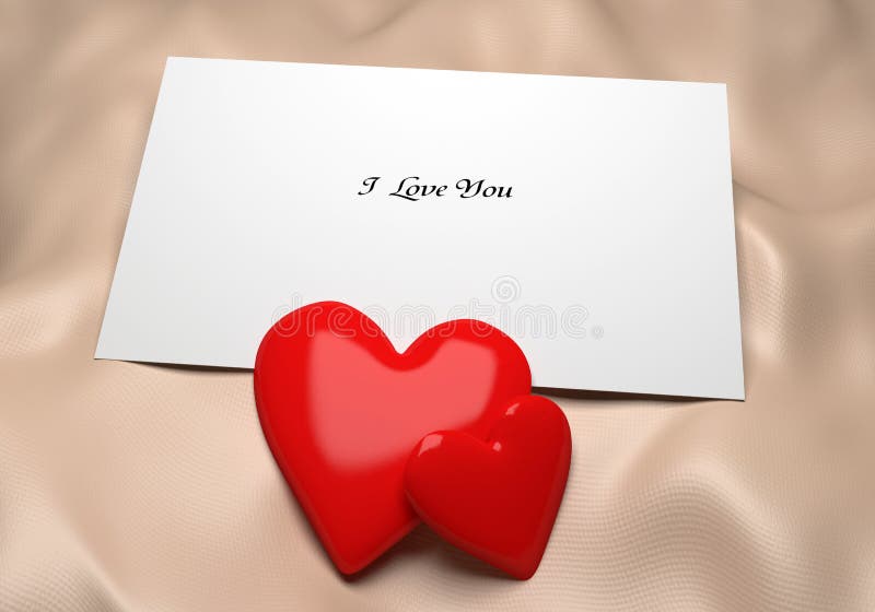 Love Note Background stock illustration. Illustration of affection ...