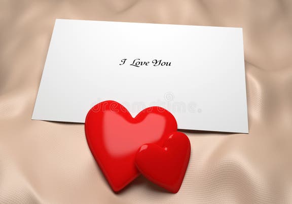 Love Note Background stock illustration. Illustration of affection ...